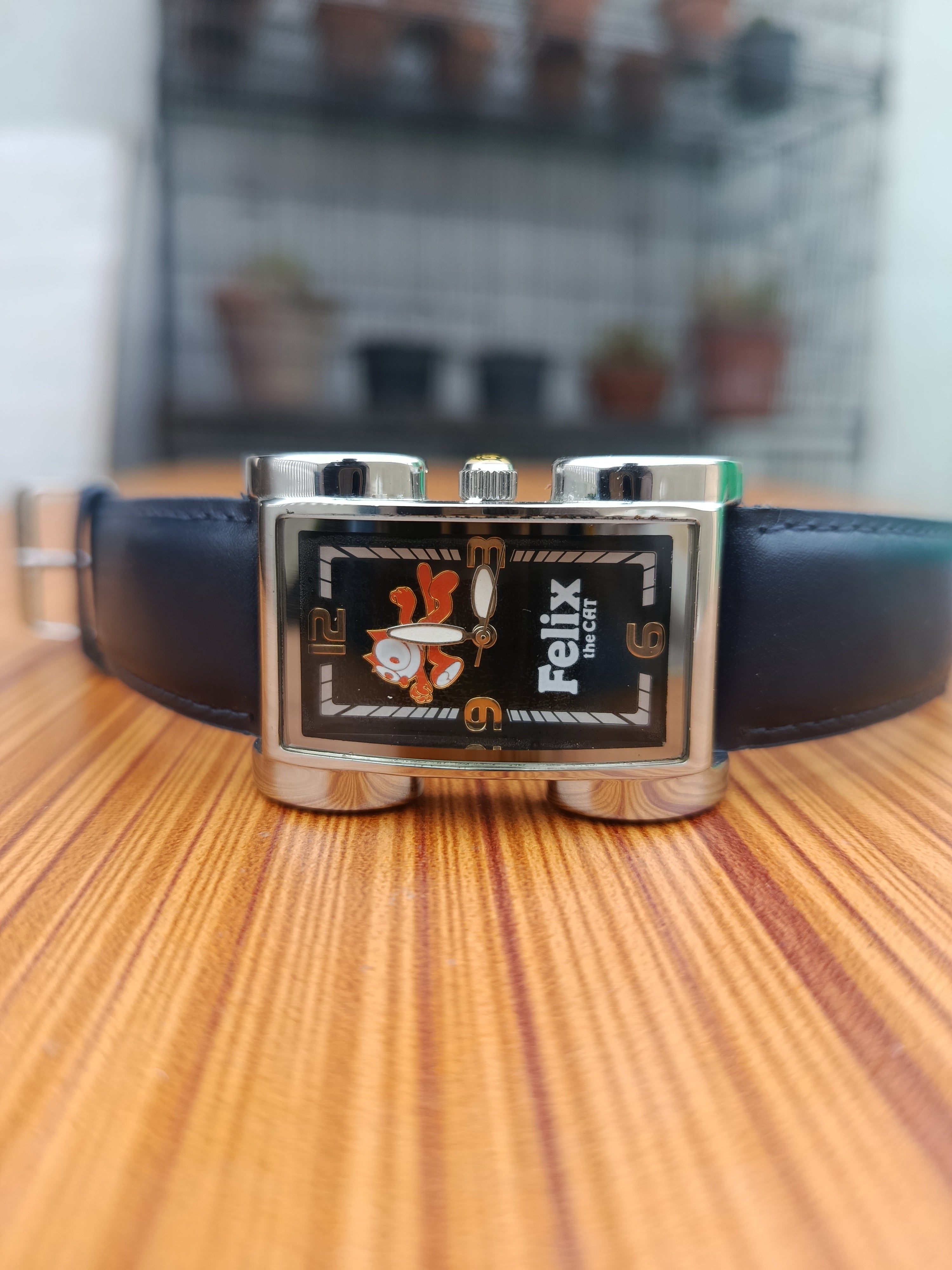 Felix The Cat Limited Edition Leather Strap Watch – ZWC & Co.